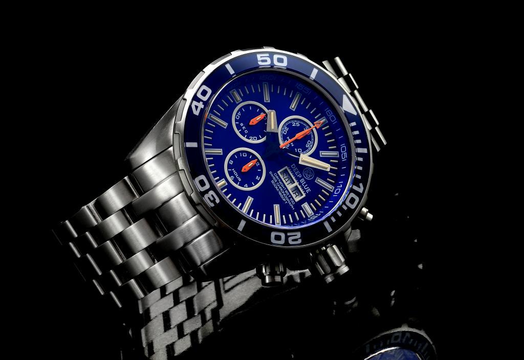 שעון דיפ בלו - Deep Blue DayNight T-100 Chronograph Automatic