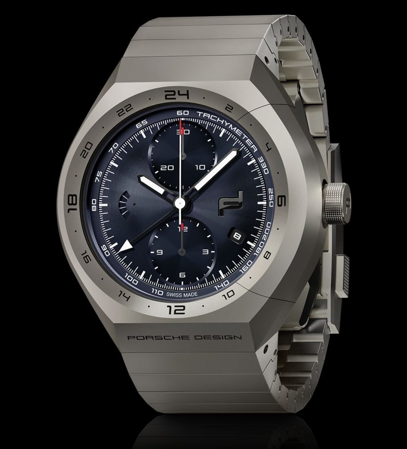 שעון מיוחד של פורש דיזיין Porsche Design Monobloc Actuator GMT Chronotimer