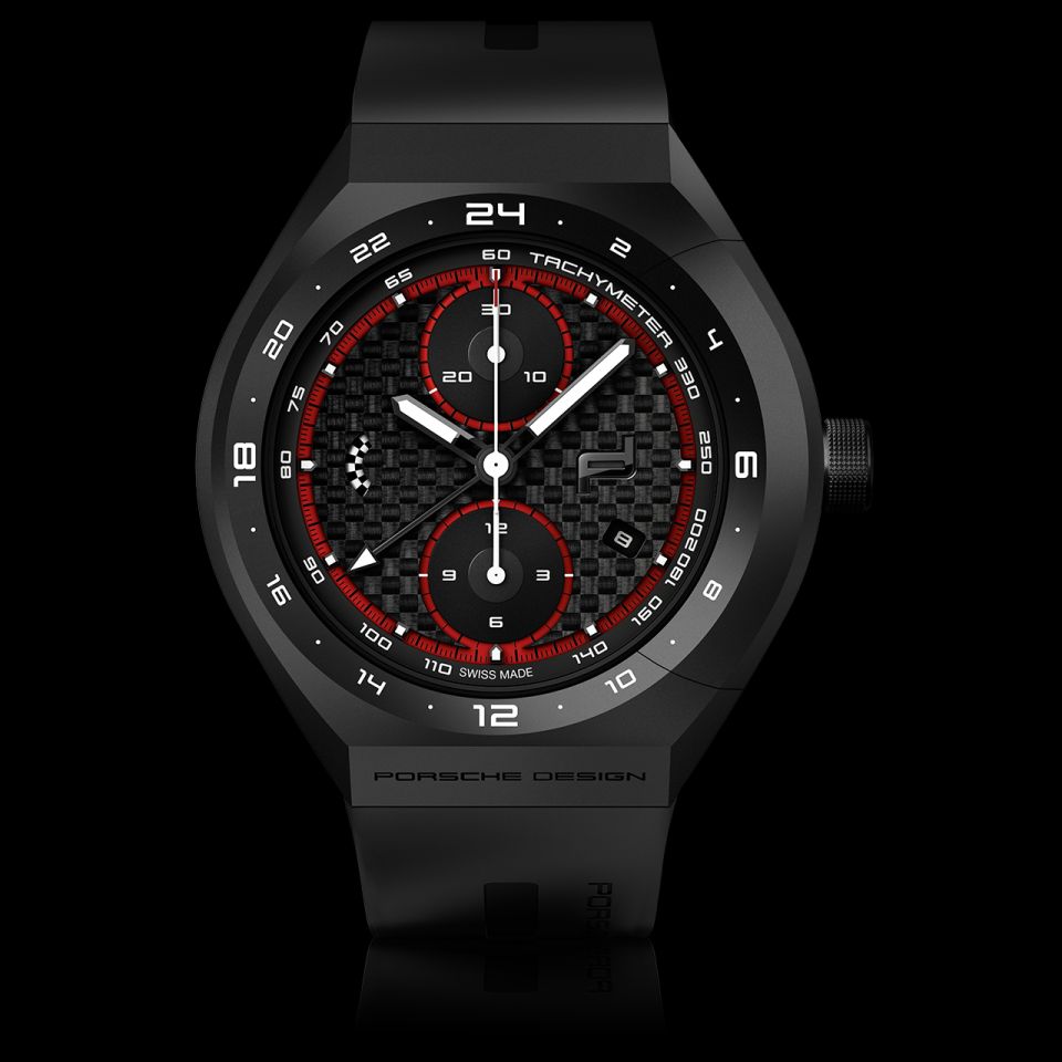שעון מיוחד של פורש דיזיין Porsche Design Monobloc Actuator GMT Chronotimer