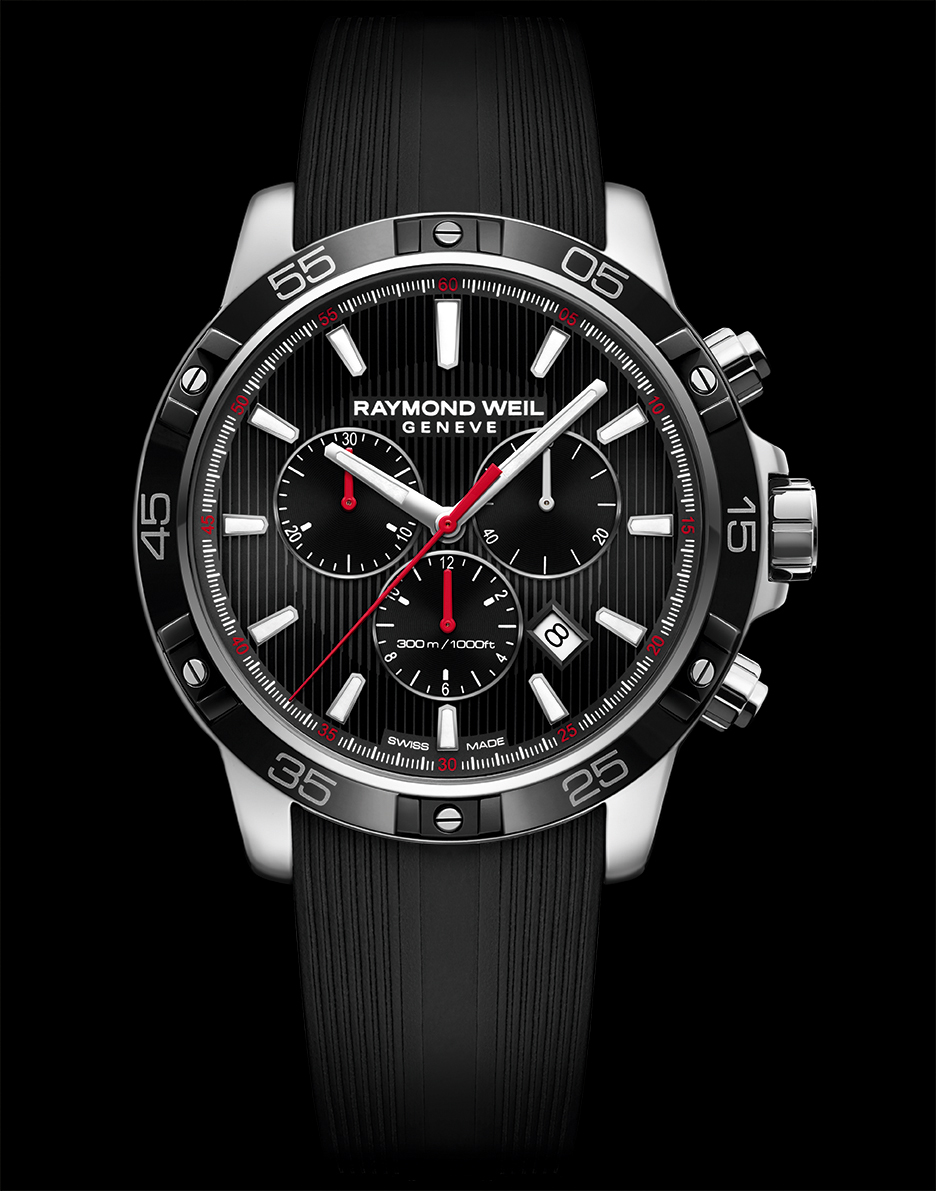 שעון כרונו של ריימונד וויל Raymond Weil Tango Diver Chronograph